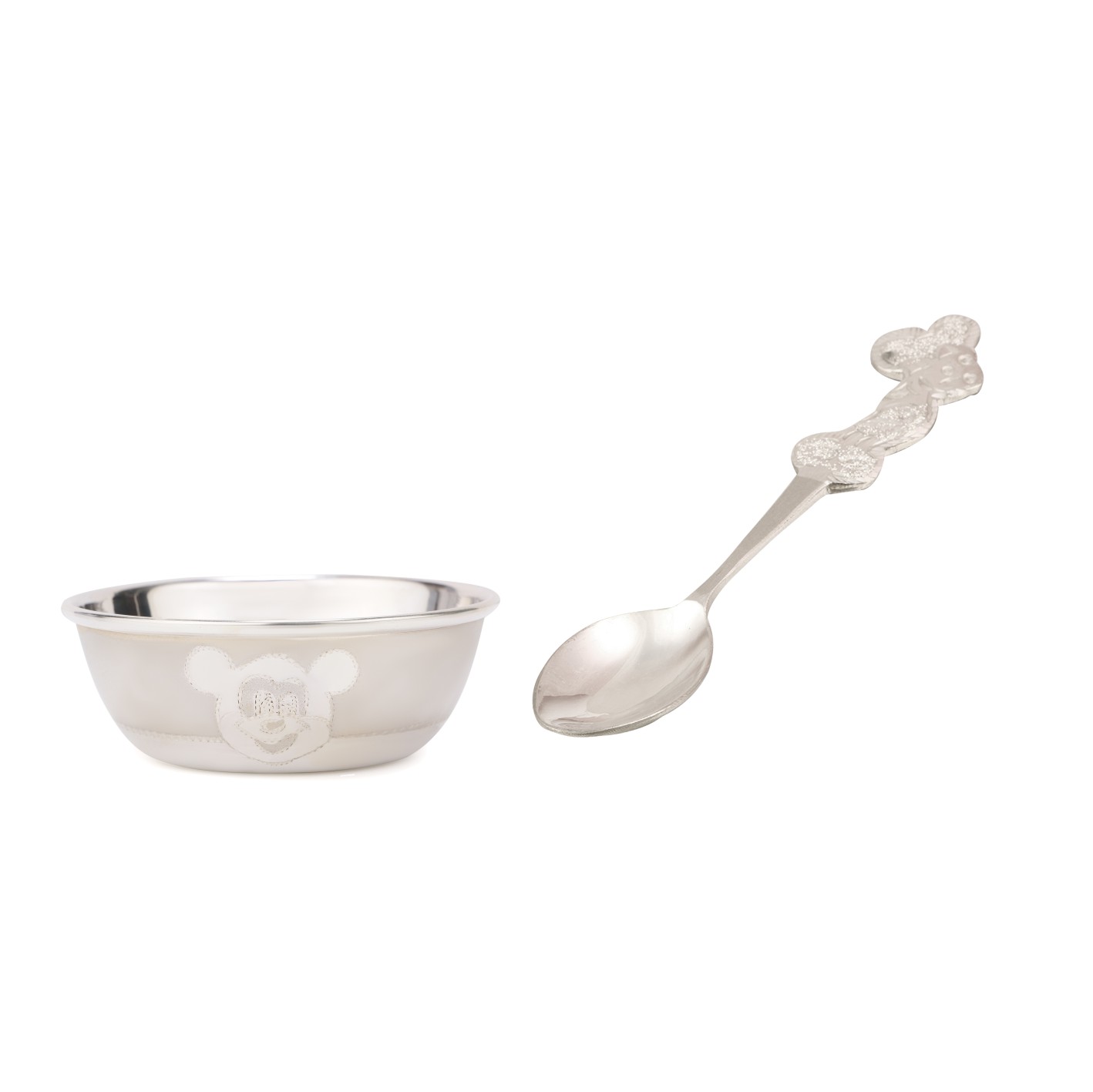 Tiny Mickey Mouse Silver Spoon